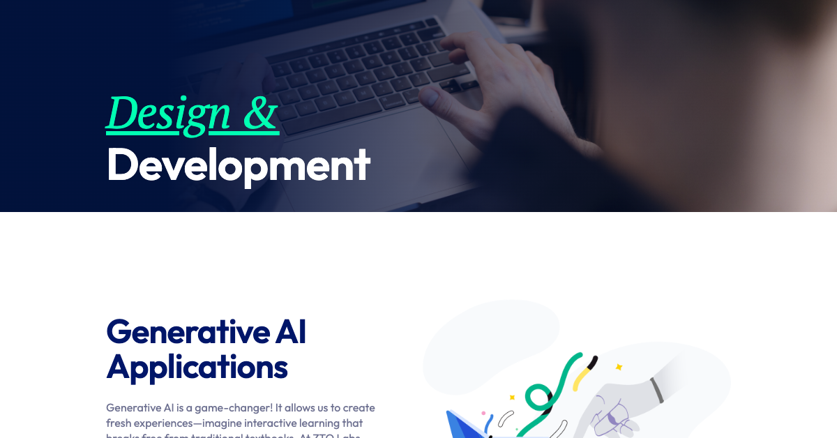 Product Design & Development | Product & Services | ZTO Labs